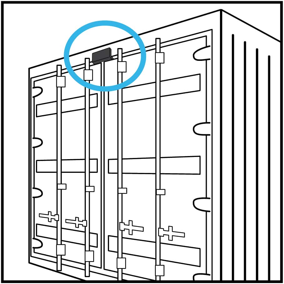 Dry Container Device – Current Generation | Arviem Cargo Monitoring