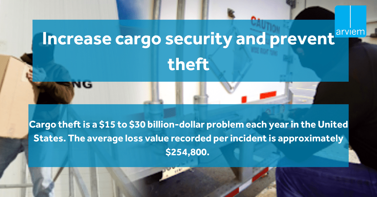 Increase cargo security to prevent cargo theft and loss | Arviem Cargo ...